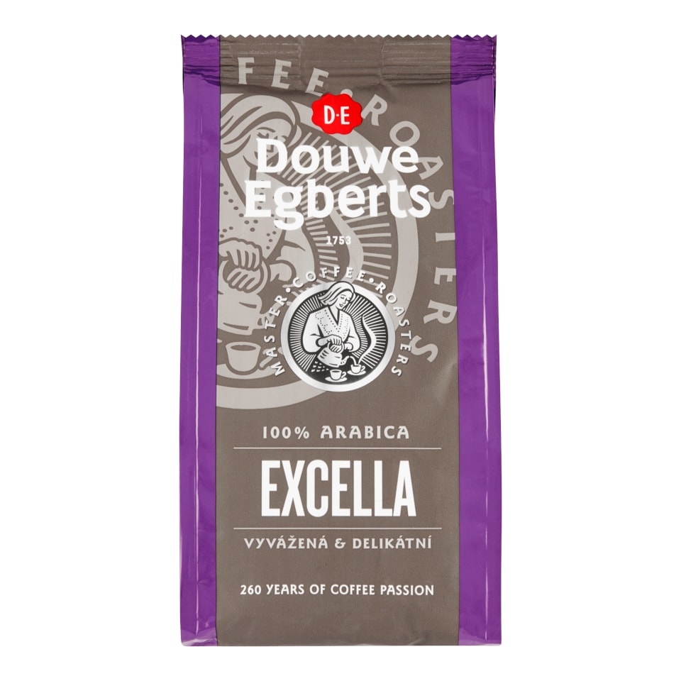 Douwe Egberts Excella mletá káva | 200 g | Albert