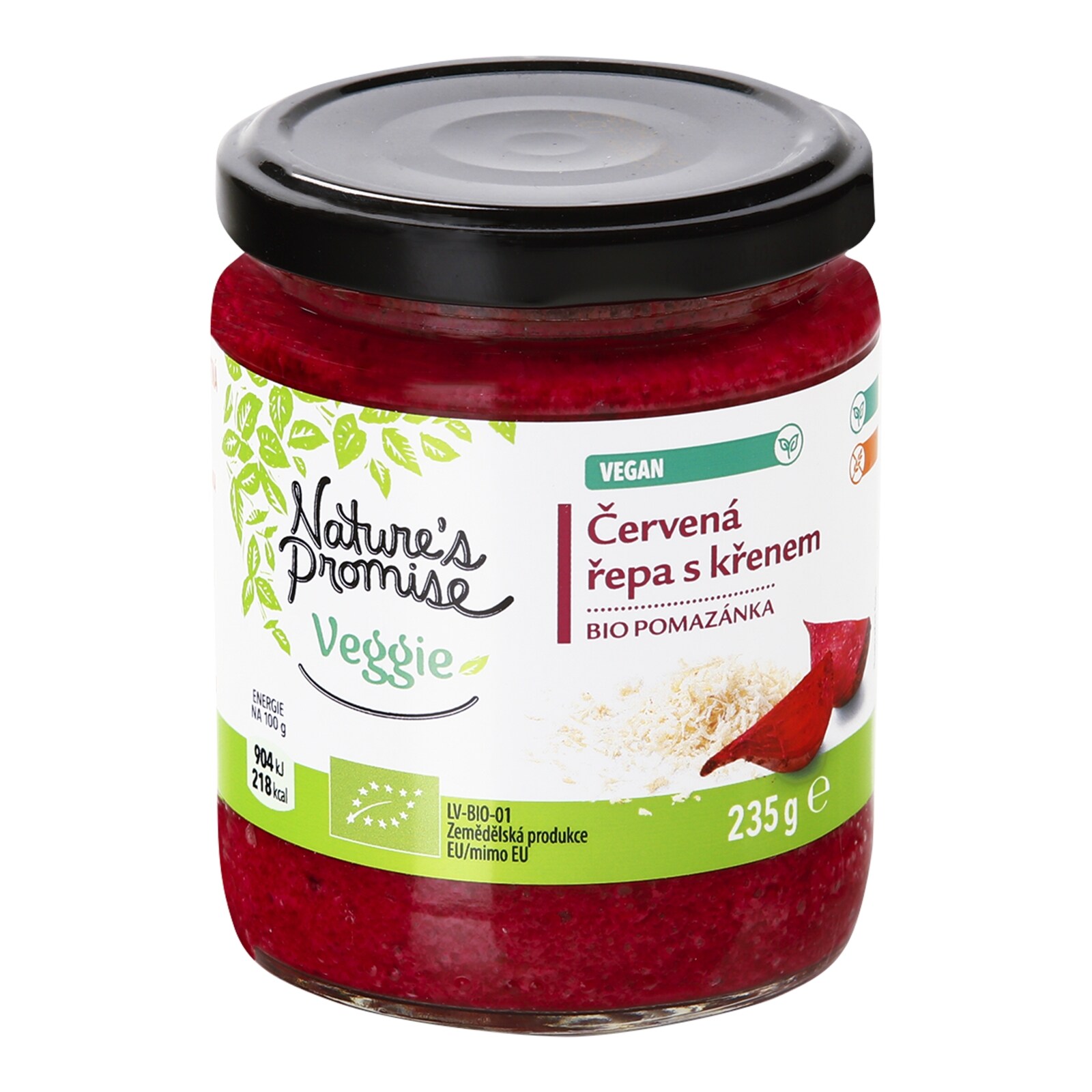 Nature's Promise Bio Pomazánka červená řepa | 235 g | Albert