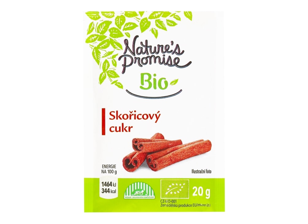 Nature's Promise Bio Skořicový cukr | 20 g | Albert