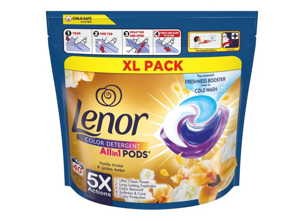 Lenor Prací tablety Orchid Gold | 40 PD | Albert