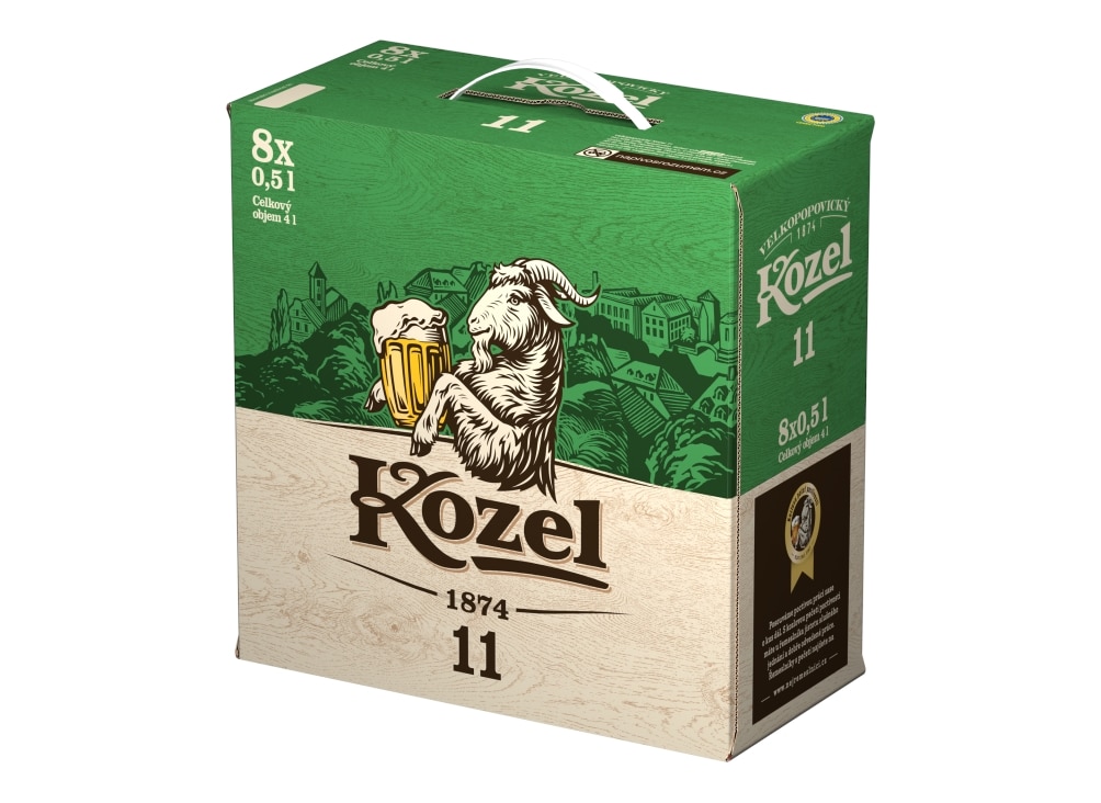 Velkopopovický Kozel 11 ležák světlý | 4 l | Albert