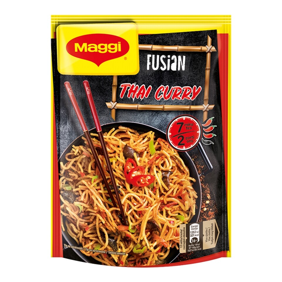 Maggi Magic Asia smažené nudle Thai Curry | 128 g | Albert