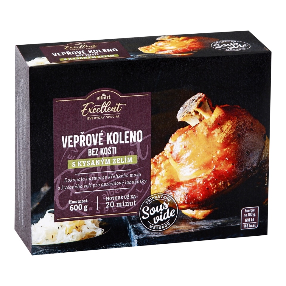Albert Excellent Sous Vide Vepřové koleno | 600 g | Albert