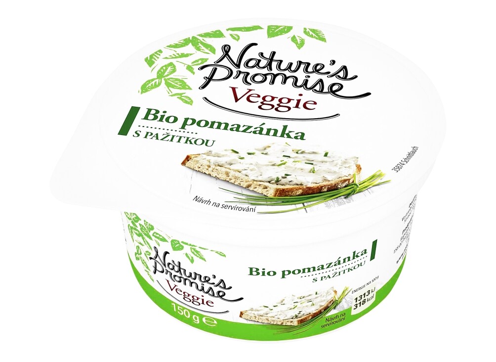 Nature's Promise Bio Pomazánka s pažitkou | 150 g | Albert
