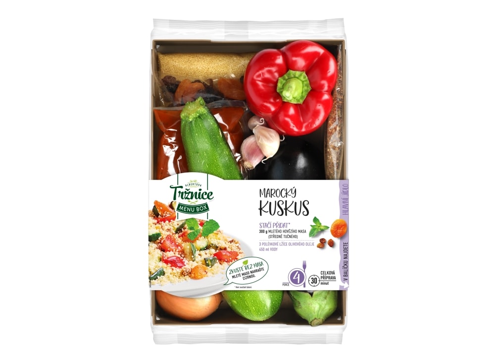 Albert Menu Box Marocký kuskus | 1100 g | Albert