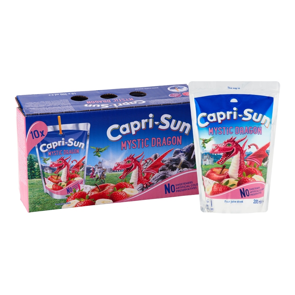 Capri-Sun Mystic Dragon | 10x 0,2 l | Albert