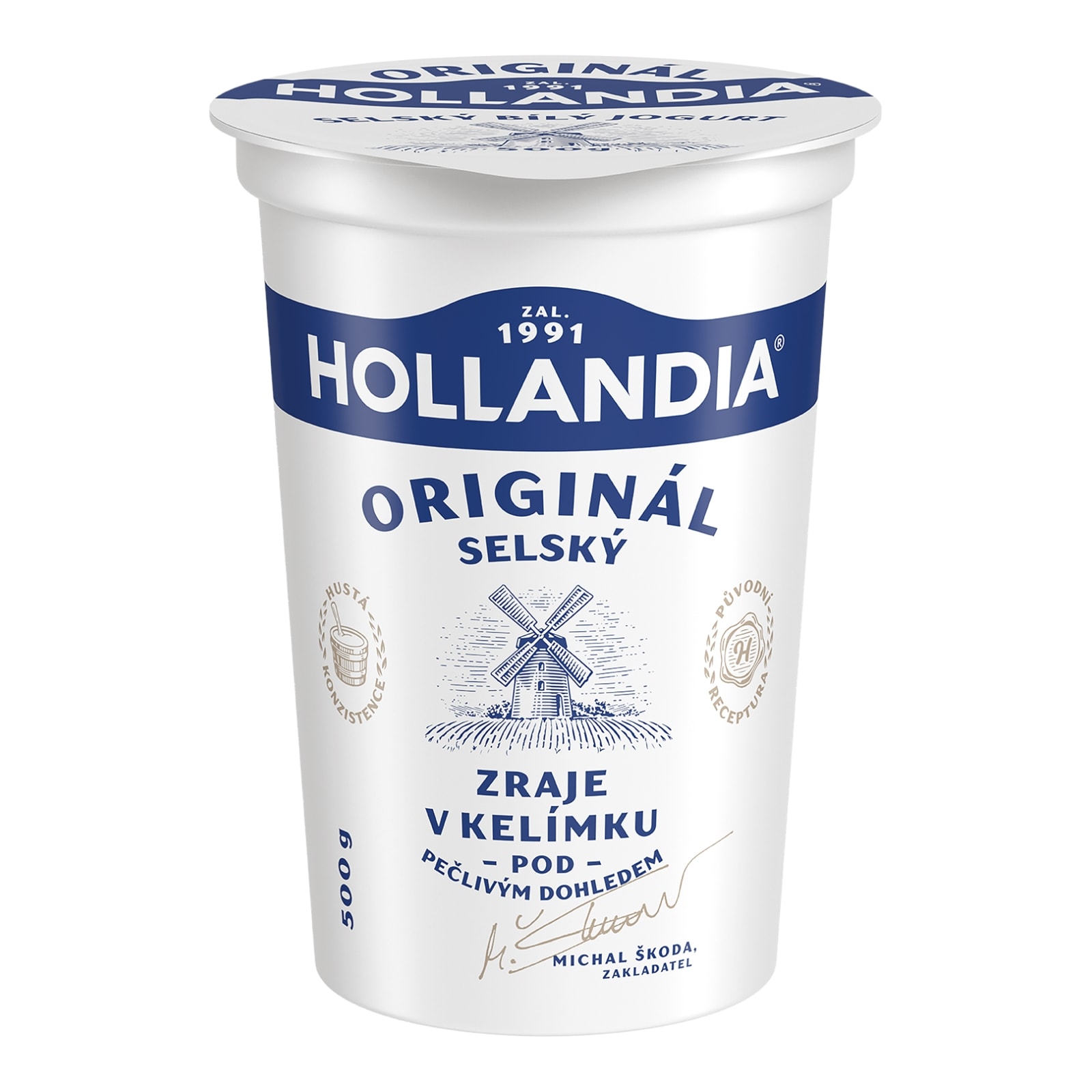 Hollandia Selský jogurt bílý | 500 g | Albert