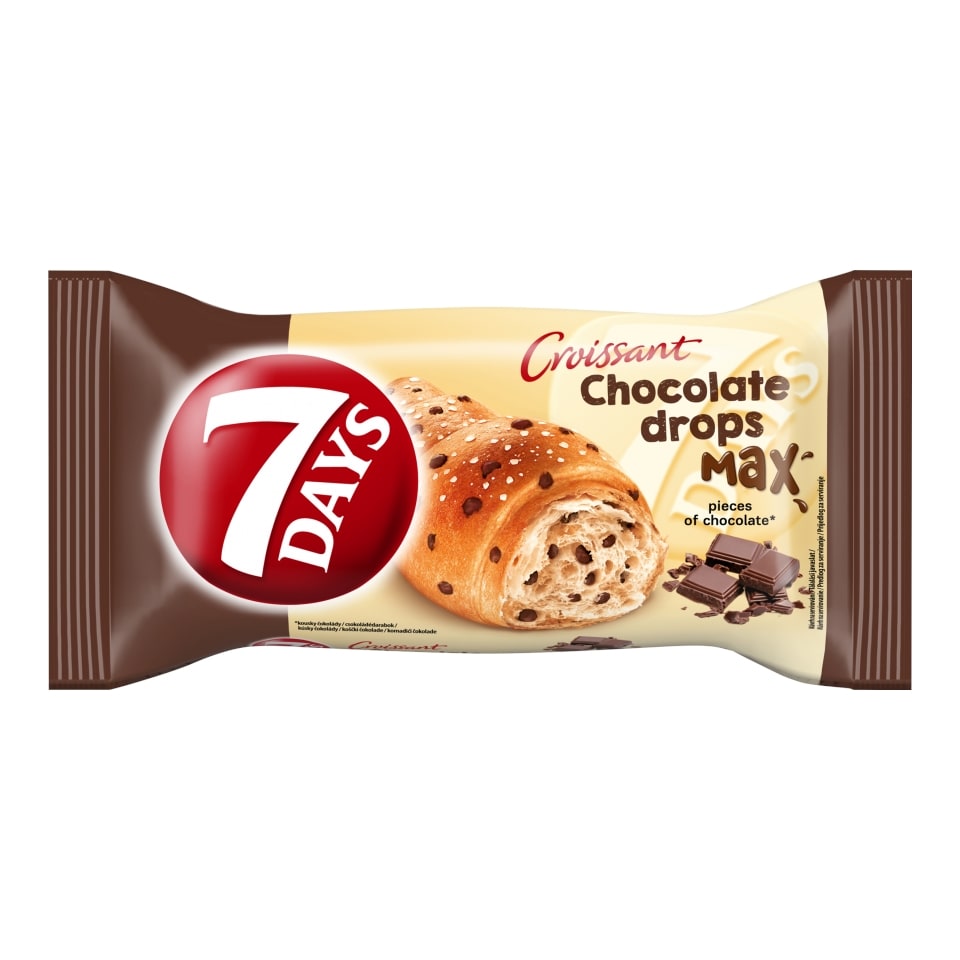 7days Croissant s kousky čokolády | 70 g | Albert