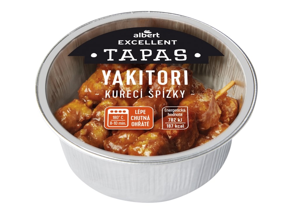 Albert Excellent Tapas špízy Yakitori | 115 g | Albert