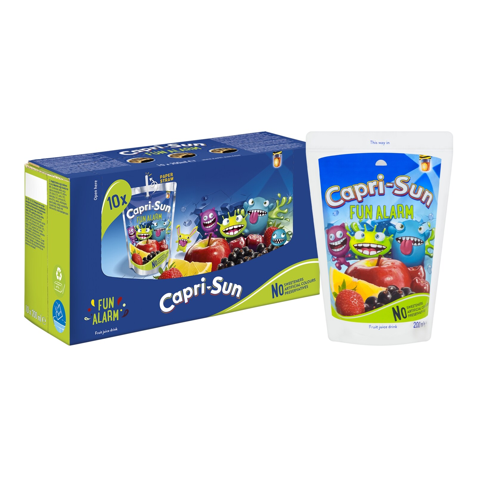 Capri-Sun Fun Alarm | 10x 0,2 l | Albert