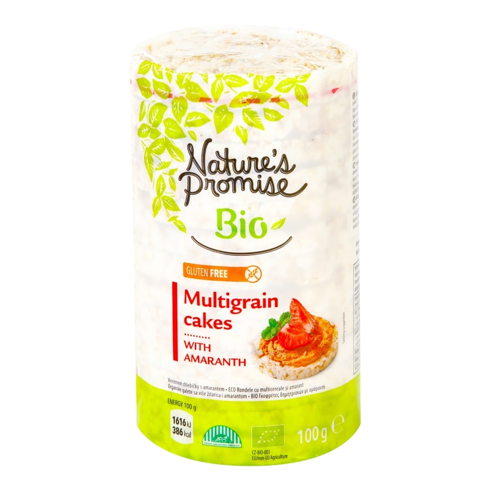 Nature's Promise Bio Multicereální chlebíčky | 100 g | Albert
