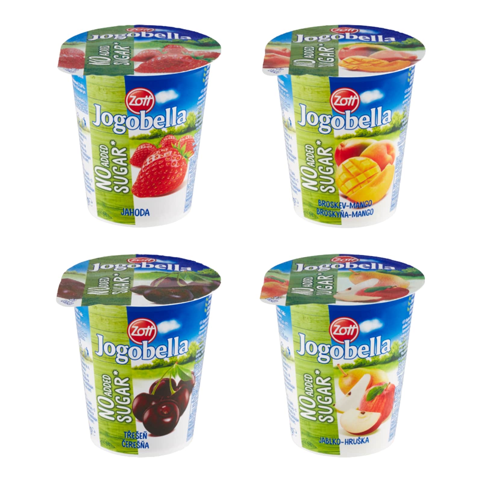 Zott Jogobella Jogurt bez přidaného cukru (mix) | 150 g | Albert