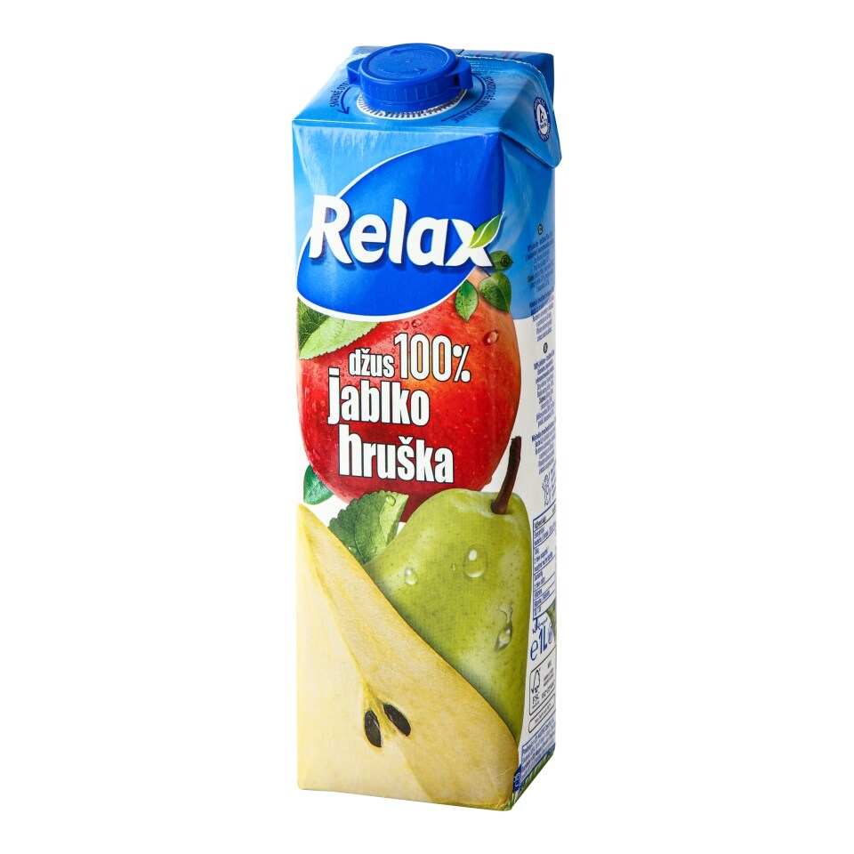 Relax 100% jablko a hruška | 1 l | Albert
