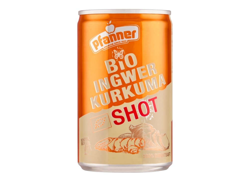 Pfanner Bio Ginger shot s kurkumou | 150 ml | Albert
