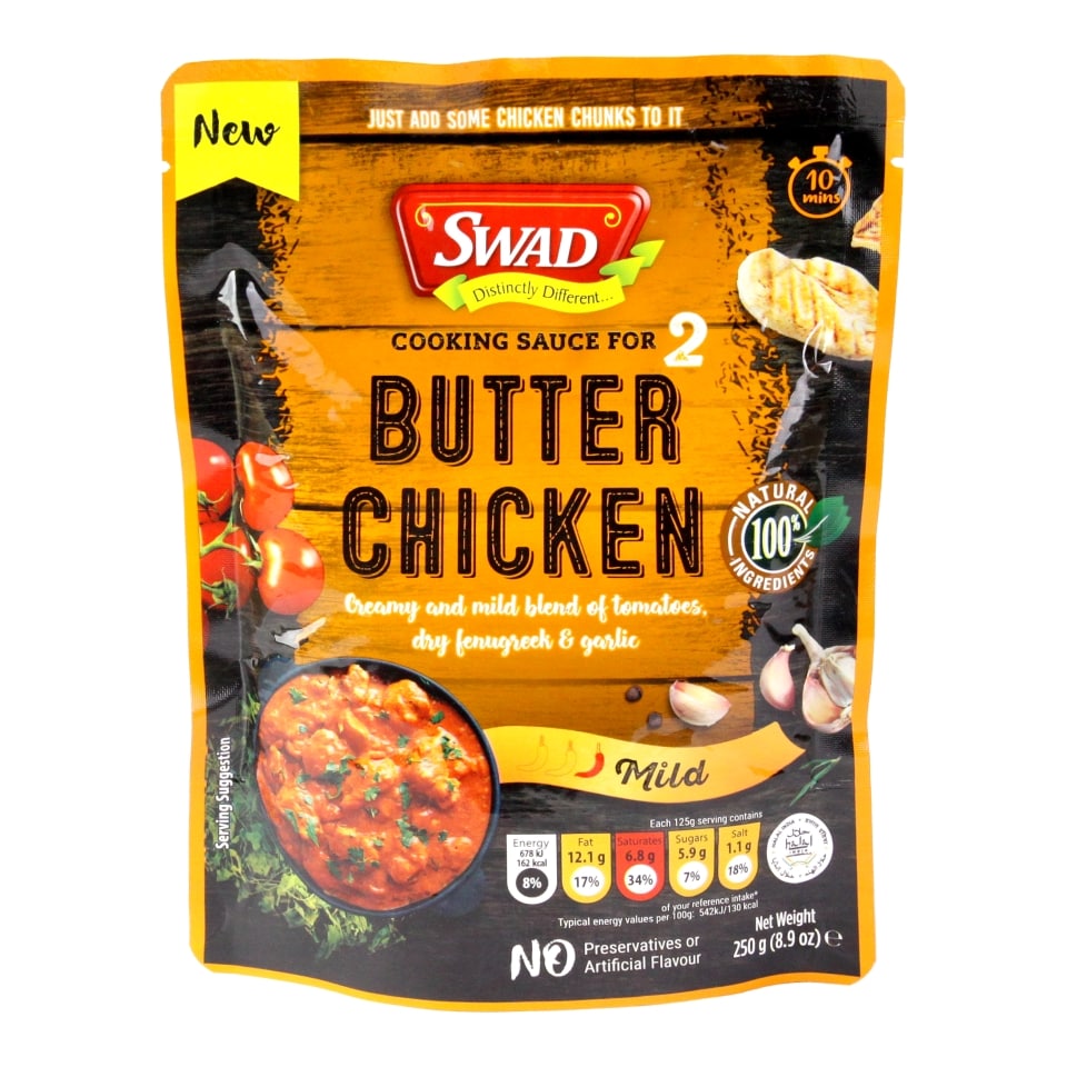 Swad butter chicken hotová omáčka | 250 g | Albert