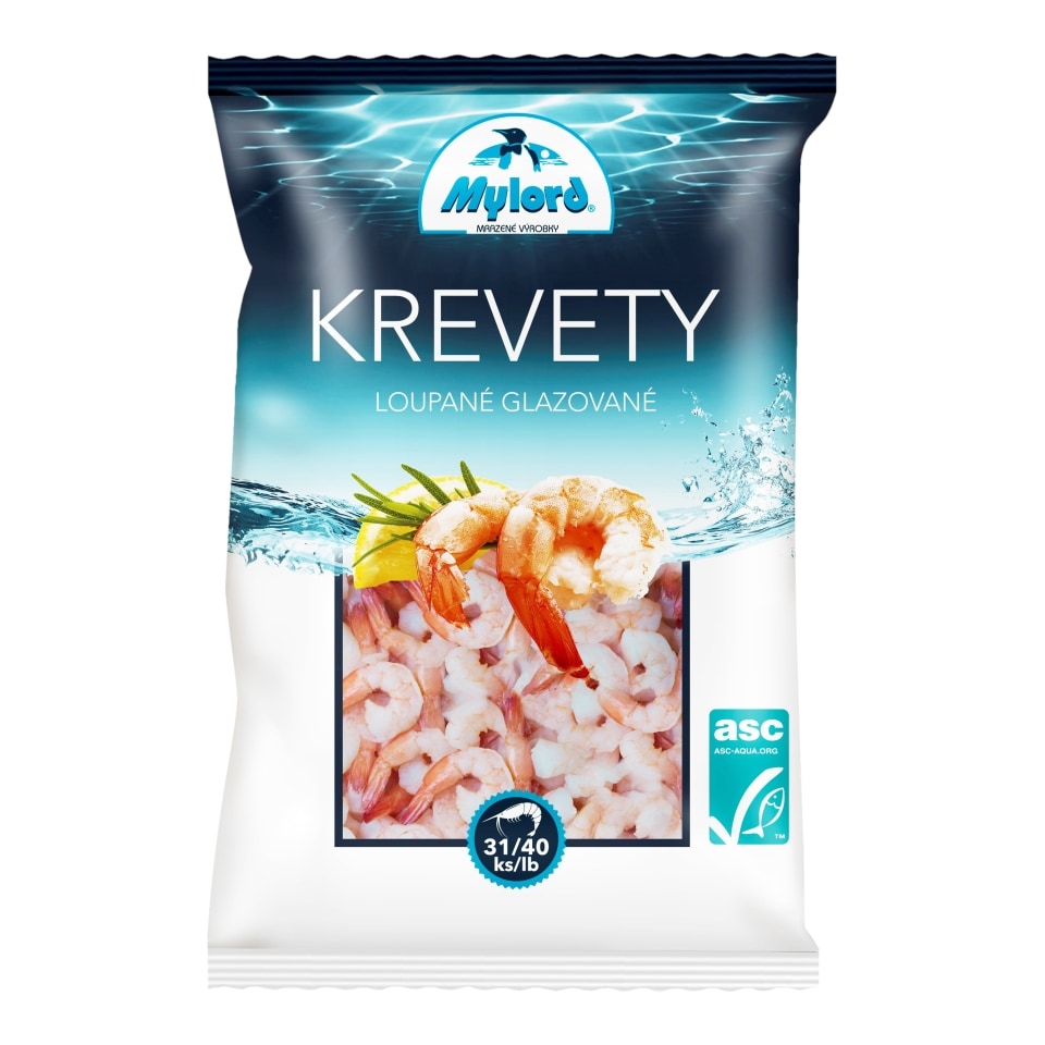 Mylord Krevety loupané glazované | 400 g | Albert
