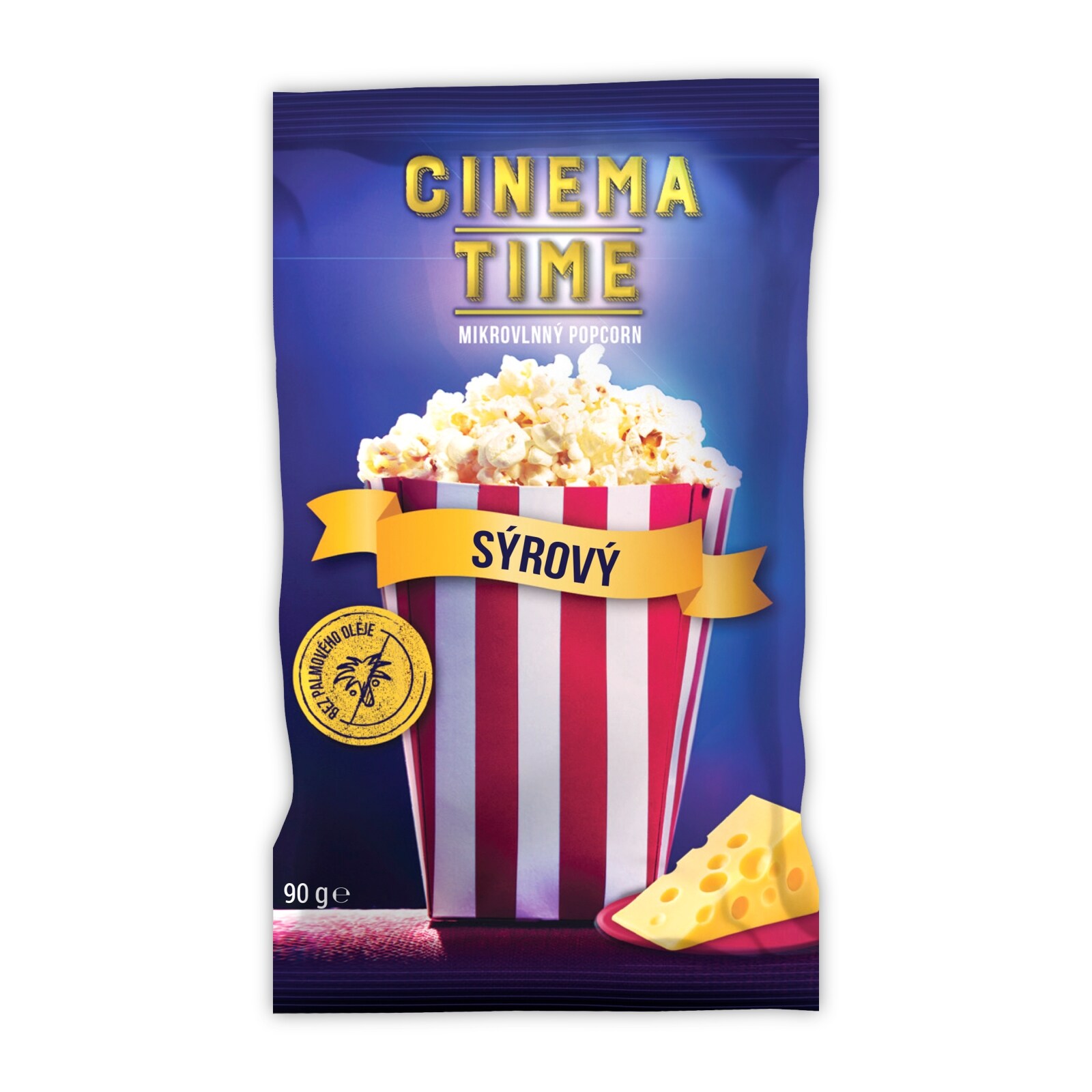 Hopi Popi Mikrovlnný popcorn sýrový | 90 g | Albert