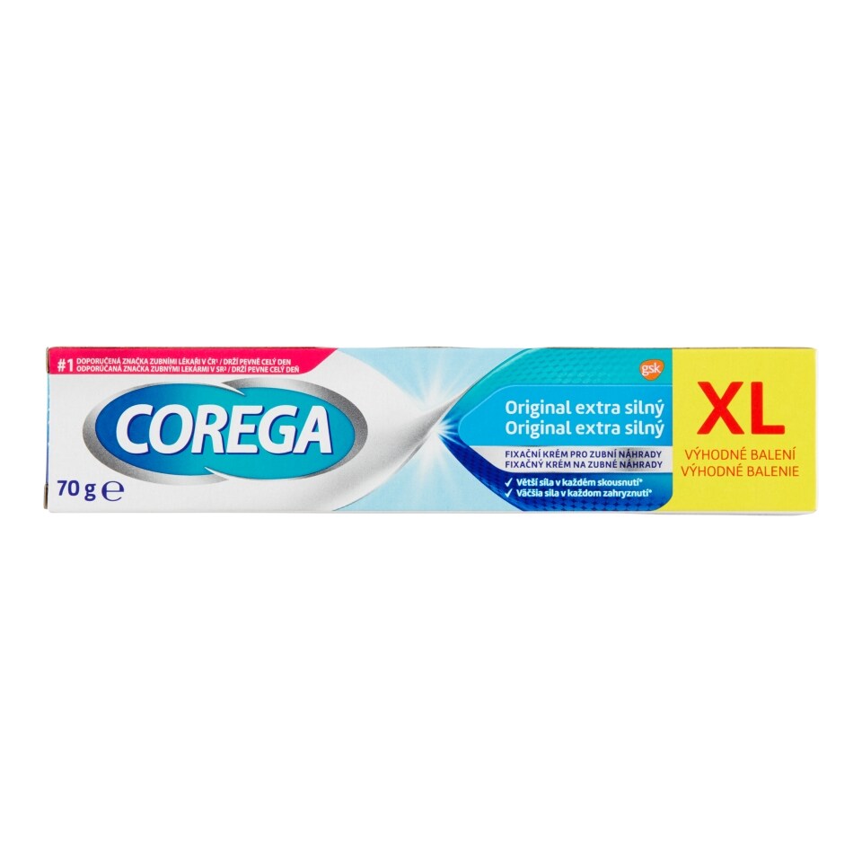 Corega Original extra silný fixační krém | 70 g | Albert