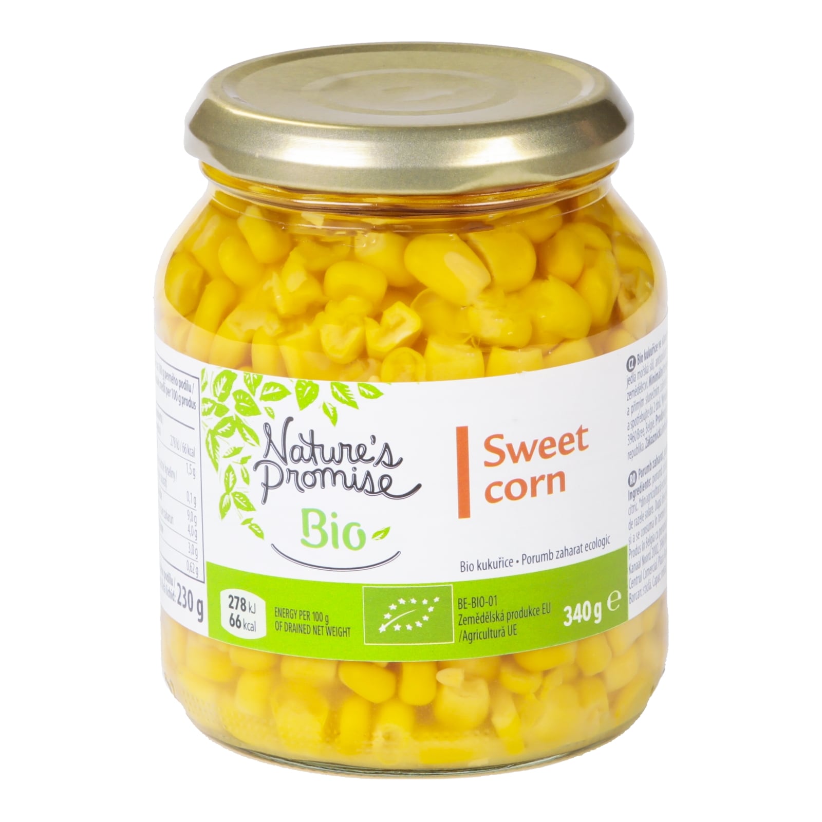 Nature's Promise Bio Kukuřice sterilovaná | 230 g | Albert