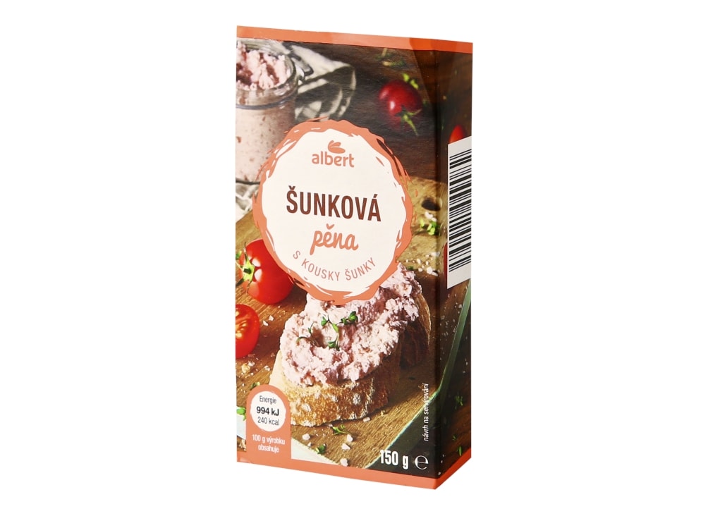 Albert Šunková pěna s kousky šunky | 150 g | Albert