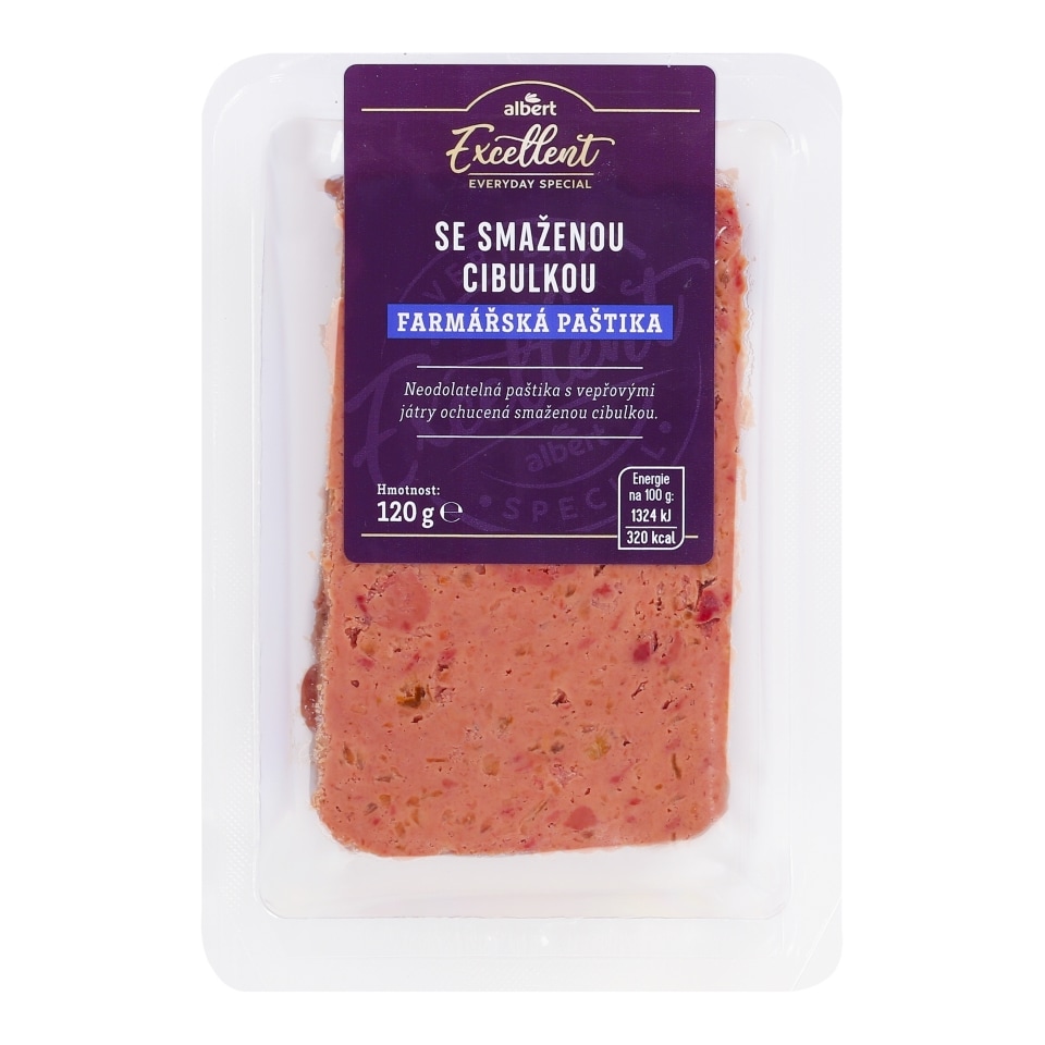 Albert Excellent Paštika farmářská | 120 g | Albert