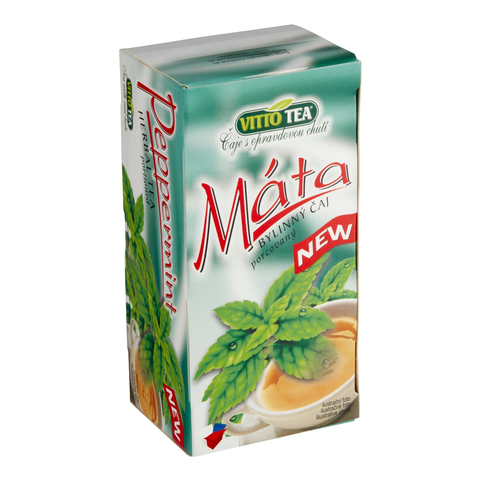Vitto Tea Bylinný čaj máta | 30 g | Albert