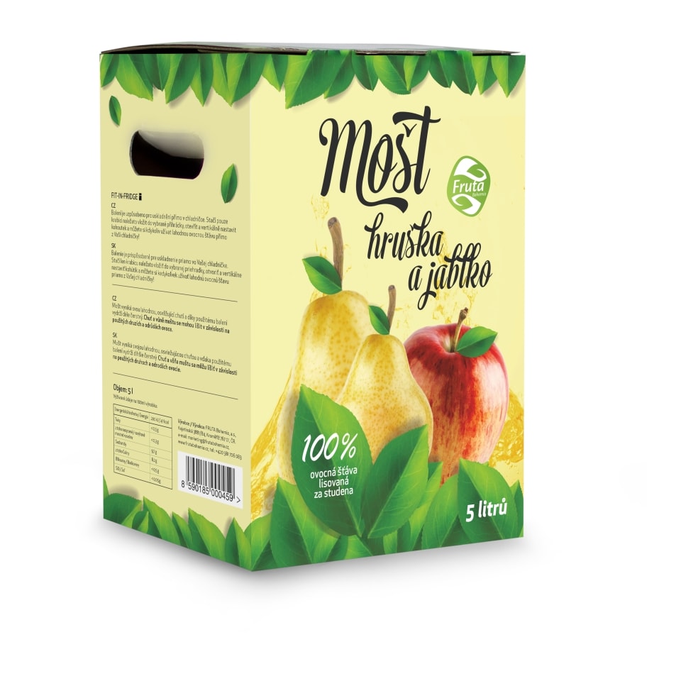 Fruta Mošt jablko a hruška | 5 l | Albert