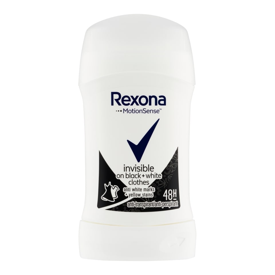 Rexona Invisible Black and White Antiperspirant | 40 ml | Albert