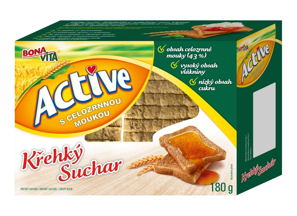Bonavita Active Křehké suchary | 180 g | Albert