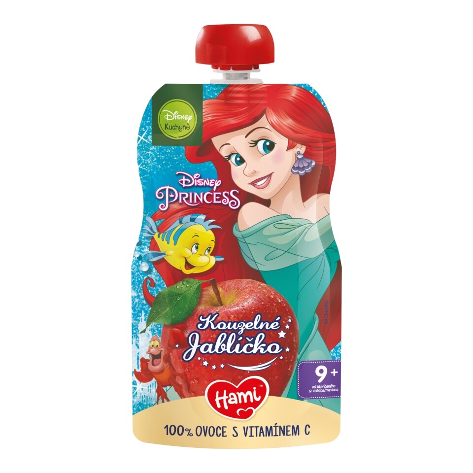 Hami Disney Princess Ovocná kapsička jablíčko | 110 g | Albert