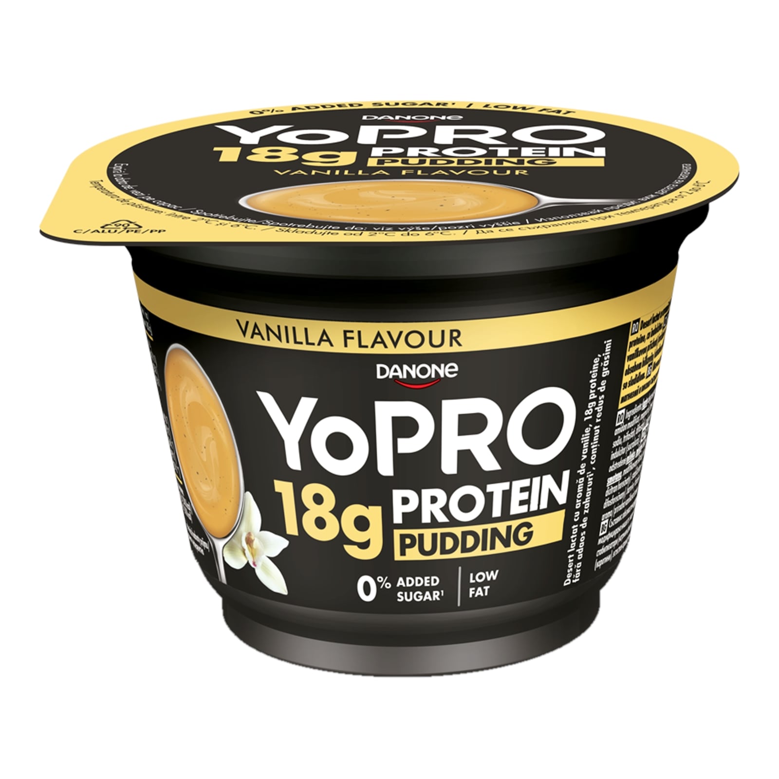YoPRO Protein puding s vanilkovou příchutí | 180 g | Albert