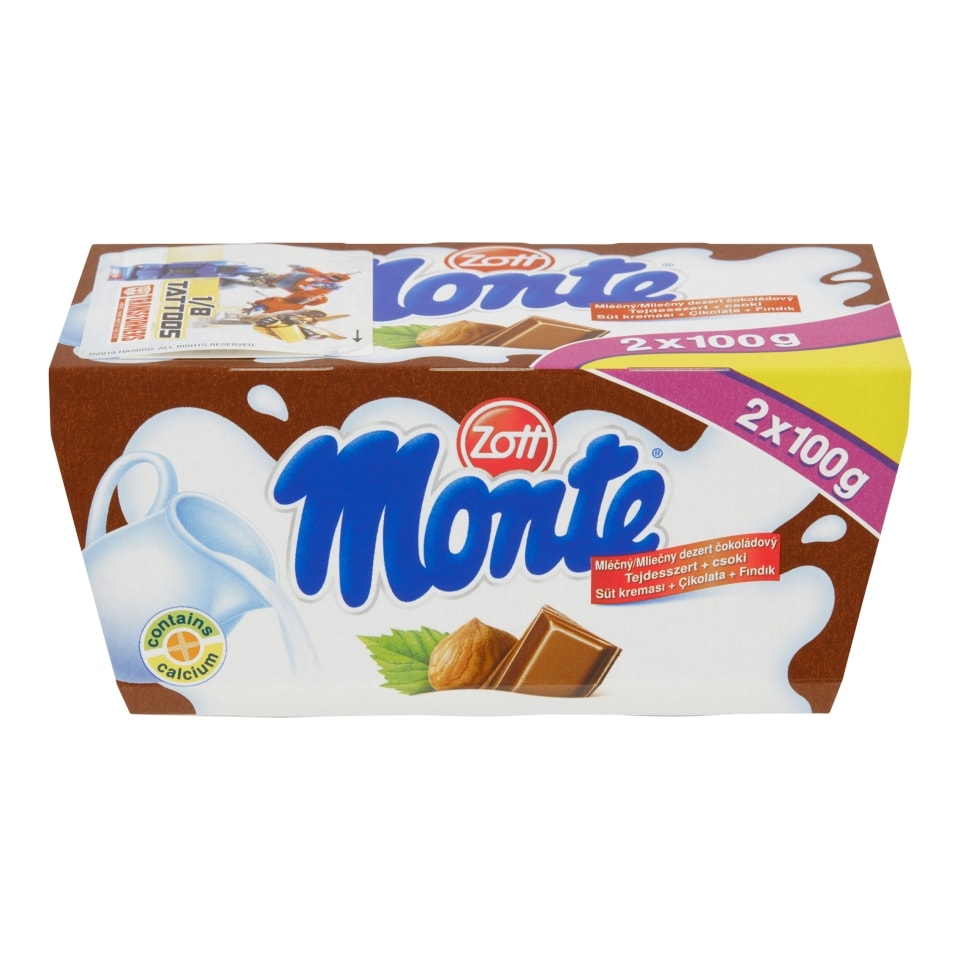 Zott Monte Mléčný dezert čokoládový | 200 g | Albert