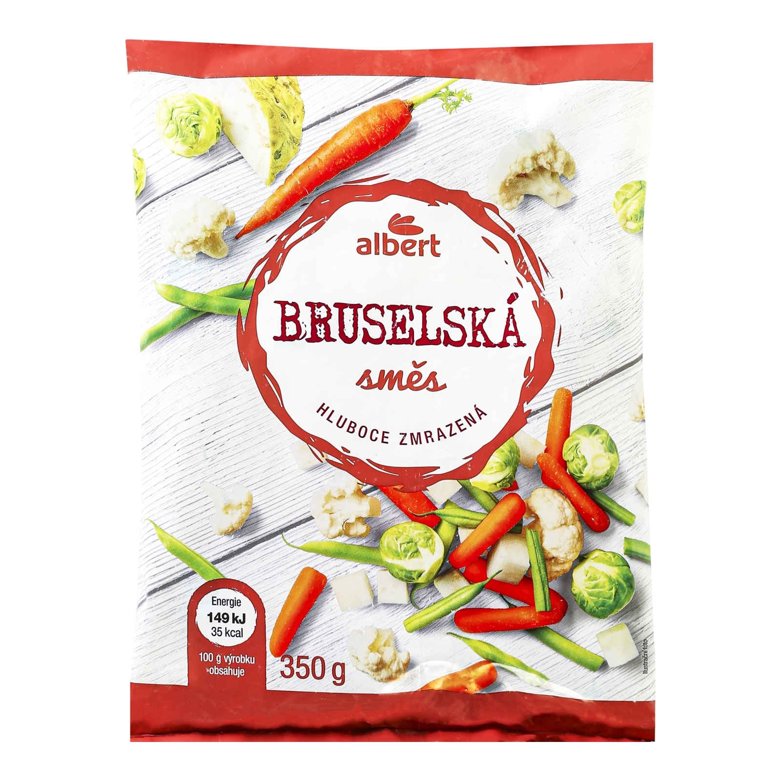 Albert Bruselská směs mražená 350g | 350 g | Albert