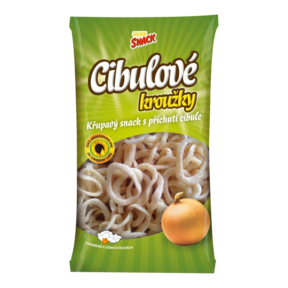 Golden Snack Cibulové kroužky | 70 g | Albert