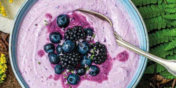 Borůvkový tvaroh aneb lesní snídaně | Albert