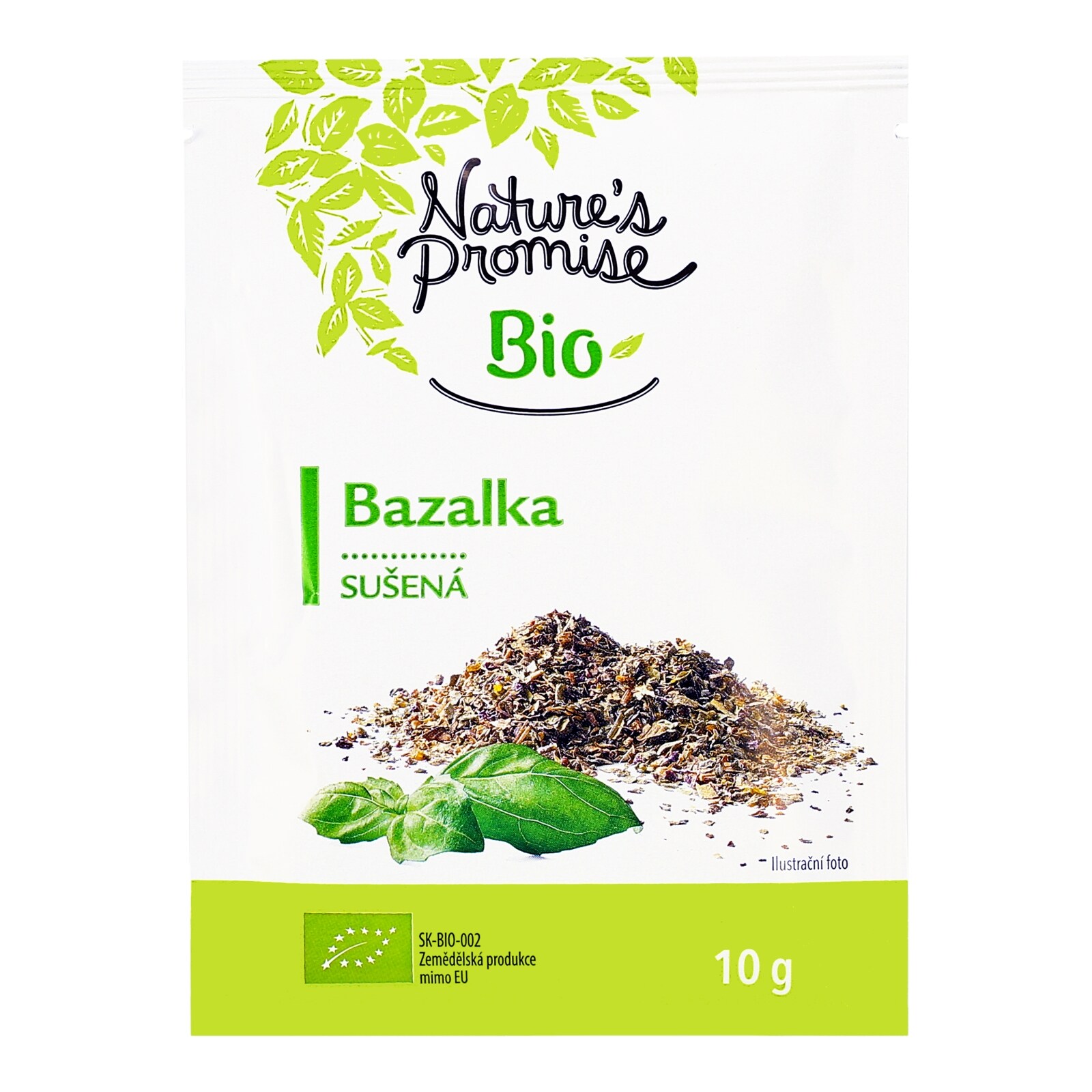Nature's Promise Bio Bazalka sušená | 10 g | Albert