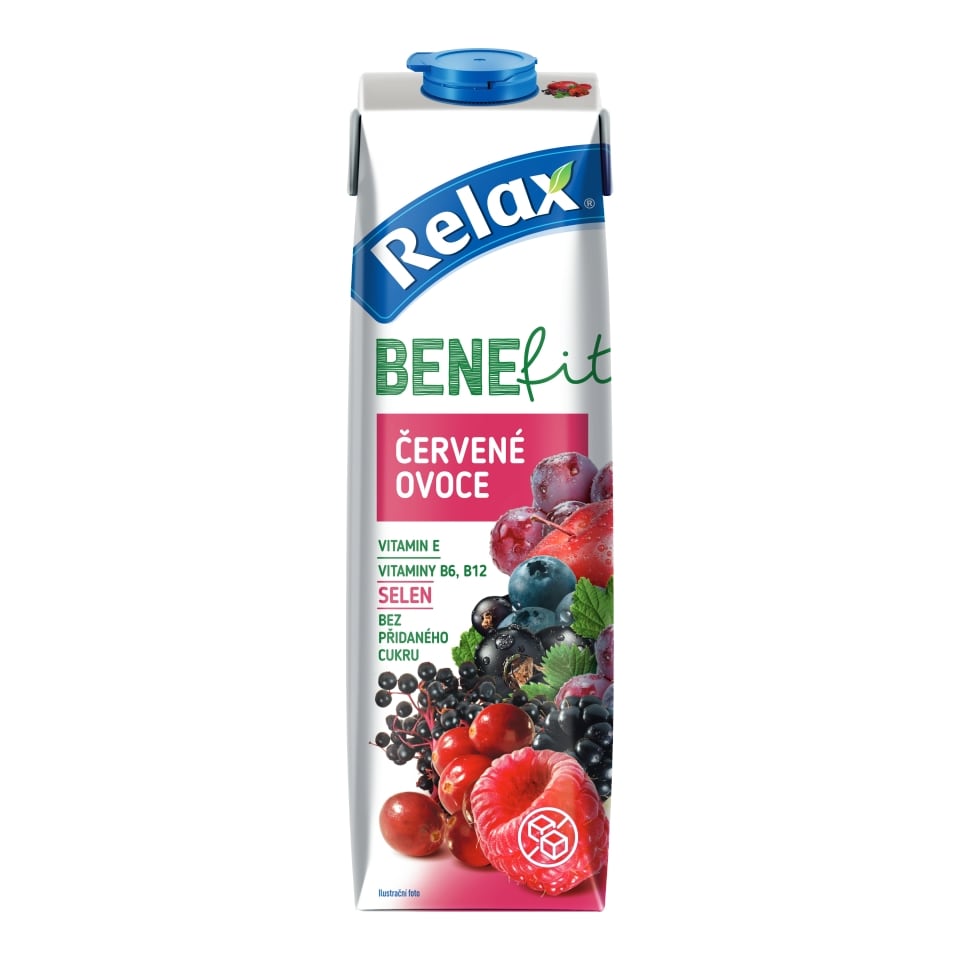 Relax benefit Červené ovoce | 1 l | Albert