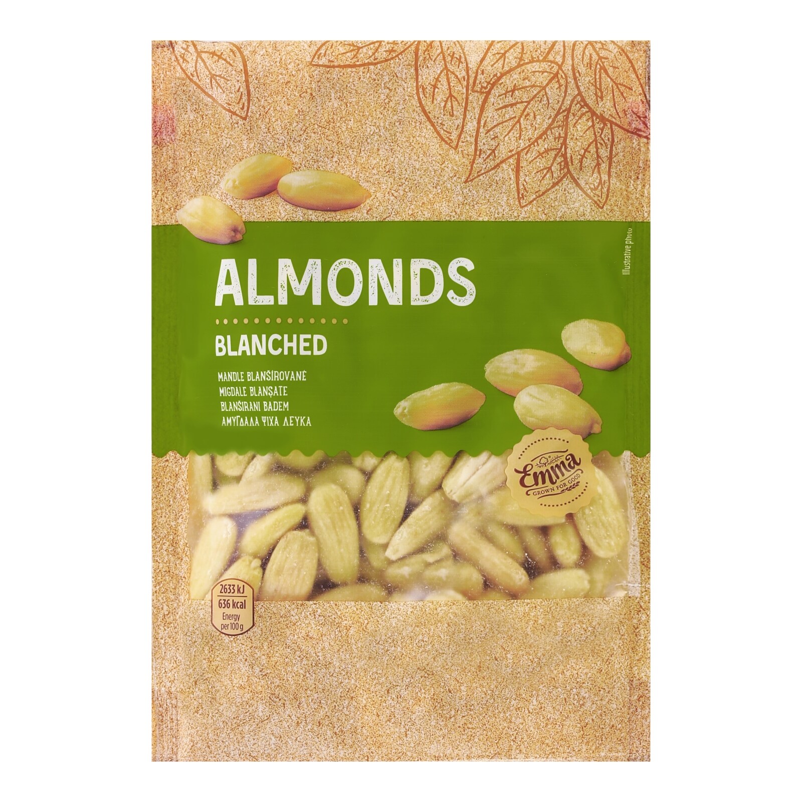 Emma Mandle blanšírované | 200 g | Albert