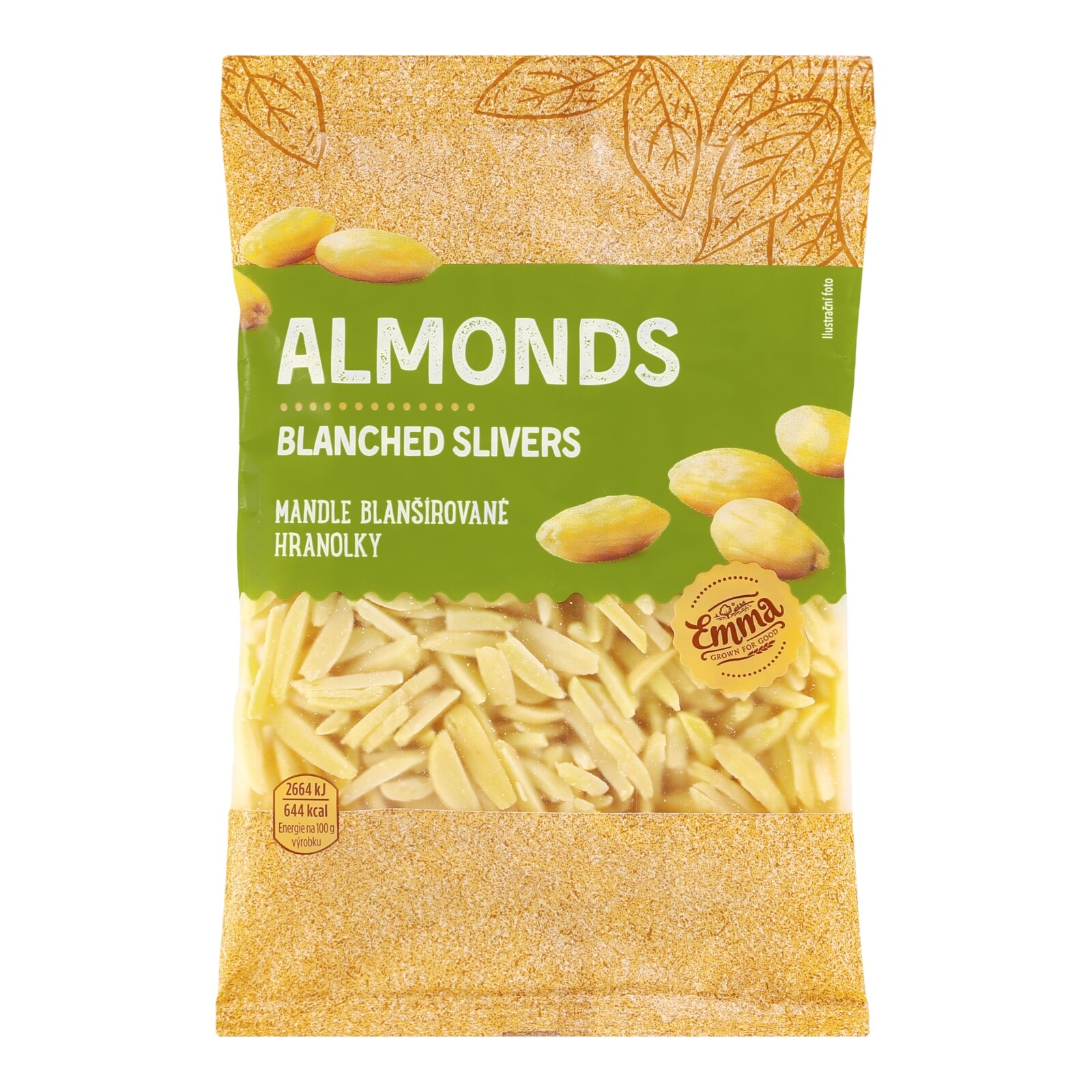 Emma Mandle hranolky blanšírované | 100 g | Albert